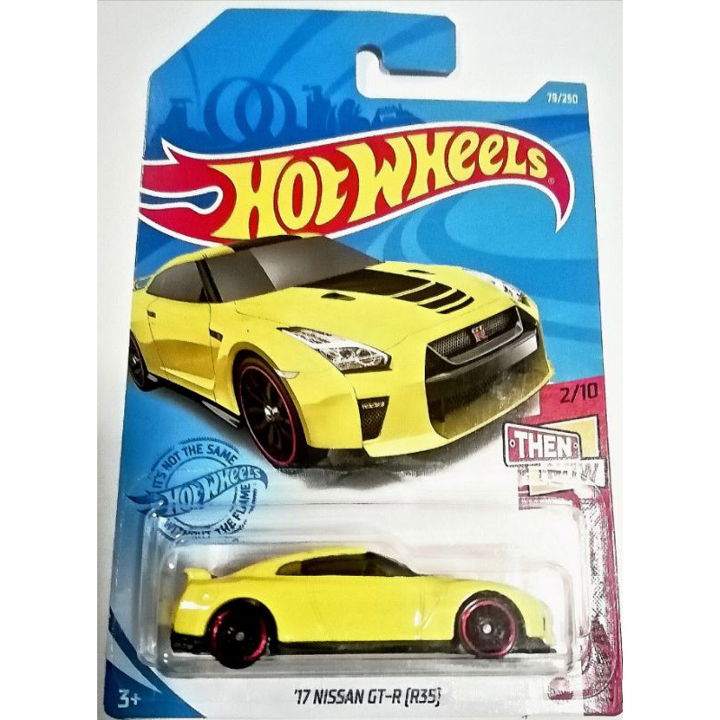 Hot Wheels 17 Nissan GT-R (R35)Yellow | Shopee Malaysia