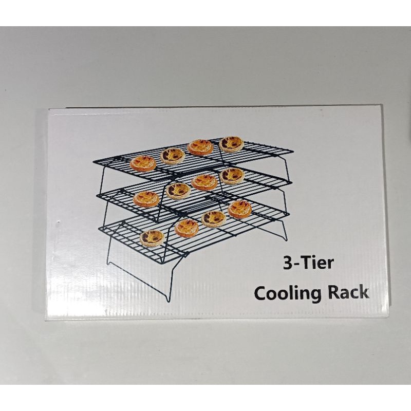 3-Tier Cooling Rack (3 pcs Cooling Rack per box) | Shopee Malaysia
