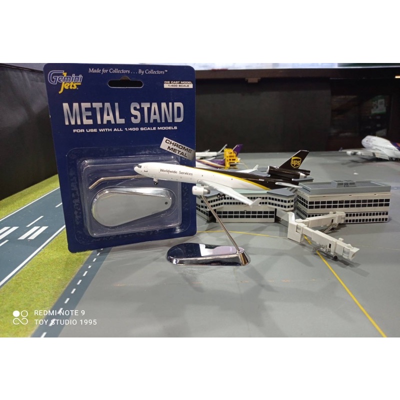 Steel Stand For 1:400 Scale Plane Model Gemini Jets Chrome | Shopee ...