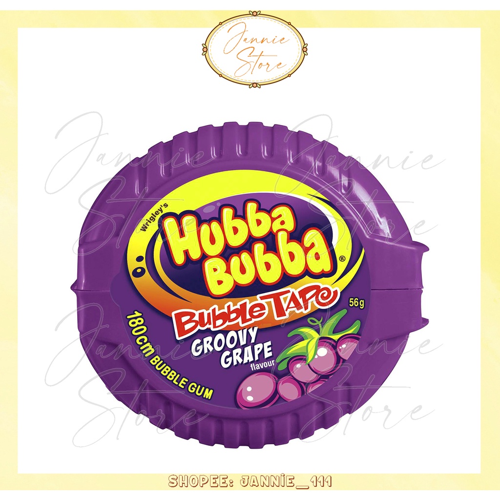 Wrigley's Hubba Bubba Bubble Gum Strawberry/Groovy Grape/Original ...