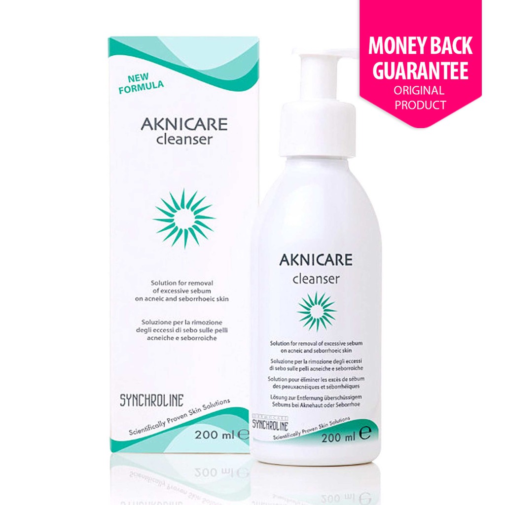 AKNICARE Cleanser (200ml) | Shopee Malaysia