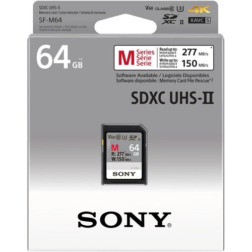 Sony 64GB / 128GB M Series UHS-II SDXC Memory Card | Shopee Malaysia