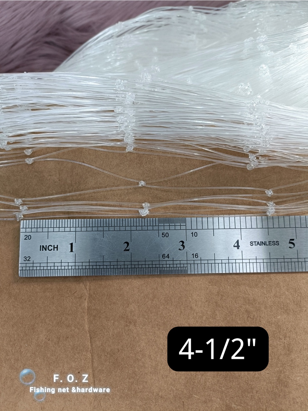 Jaring Ikan 0.70mm Q x 4-1/4" & 4-1/2" x 60MD x 91.4m Pukat tangsi ikan ...