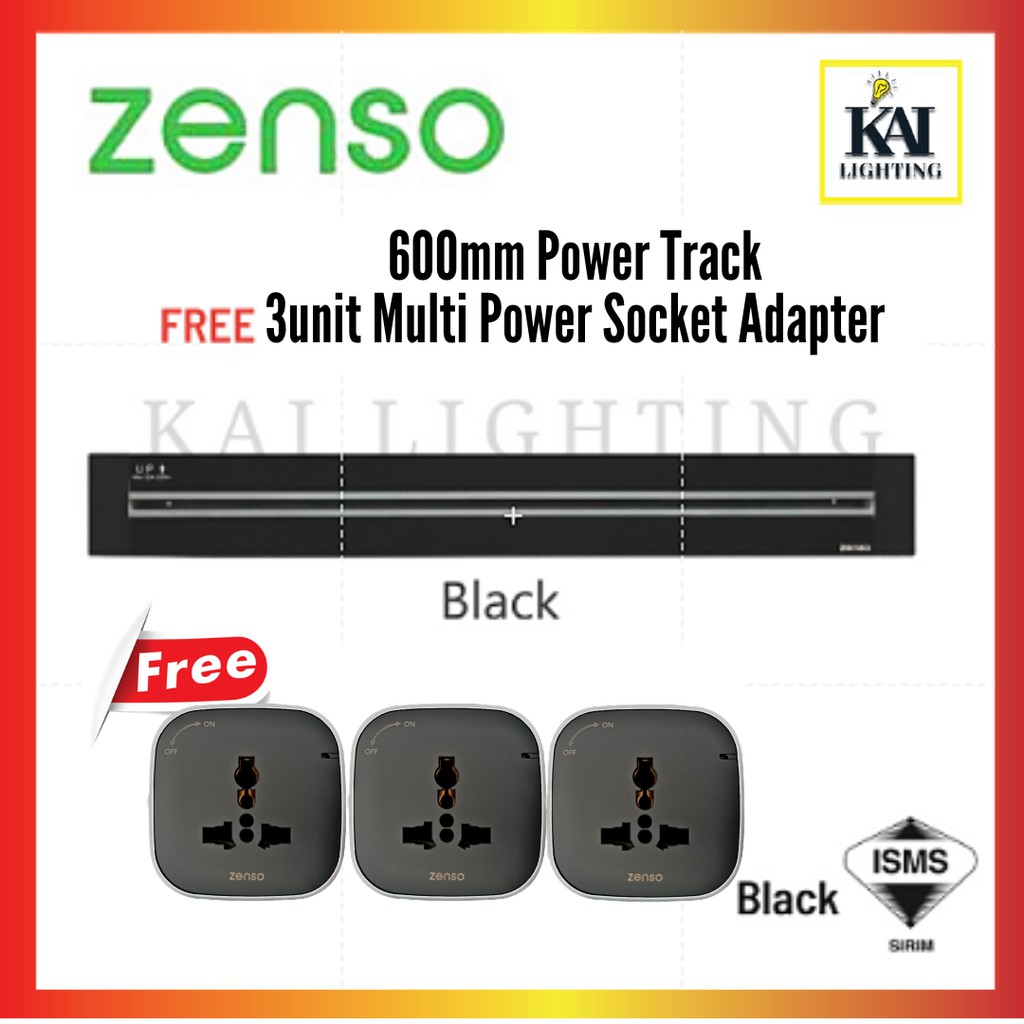 🔥READY STOCK🔥Zenso Z-Line 600mm Power Track / Universal / Usb Socket ...