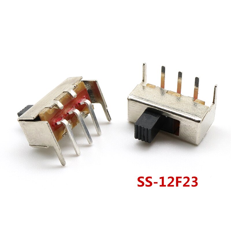 10PCS Slide Switch Micro-power Toggle Switch Single and Double-row ...