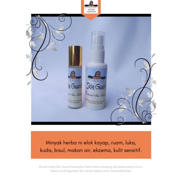 Minyak herba untuk kudis, kayap, gatal, ruam, bisul, ekzema, eczema ...