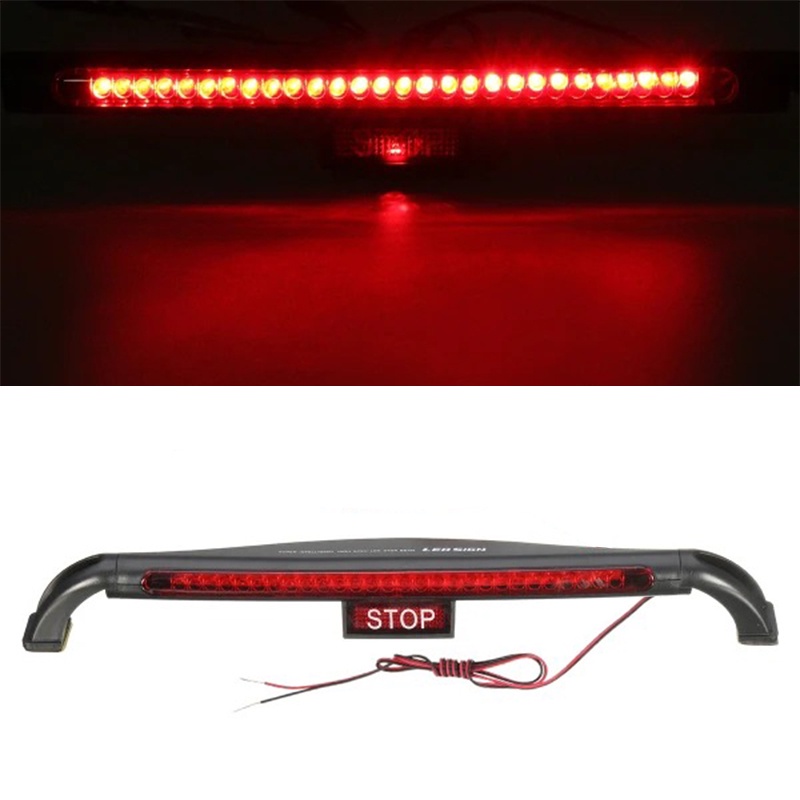 24/28/32/40 LED Red 12V Auto Car Third Brake Tail light High Mount Stop ...
