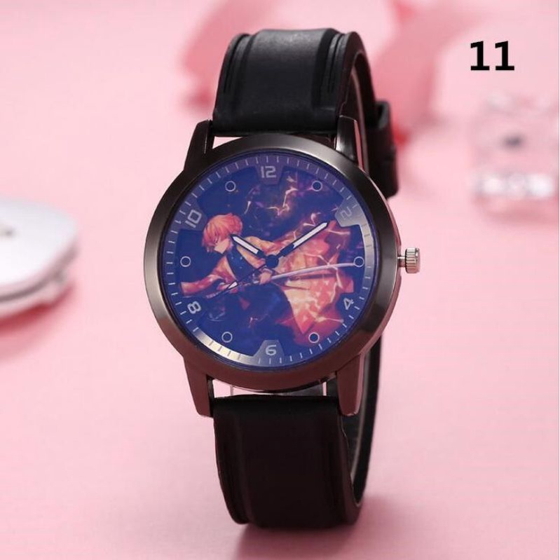Demon Slayer Anime Quartz Analogue Watch Tanjiro Nezuko Zenitsuke ...