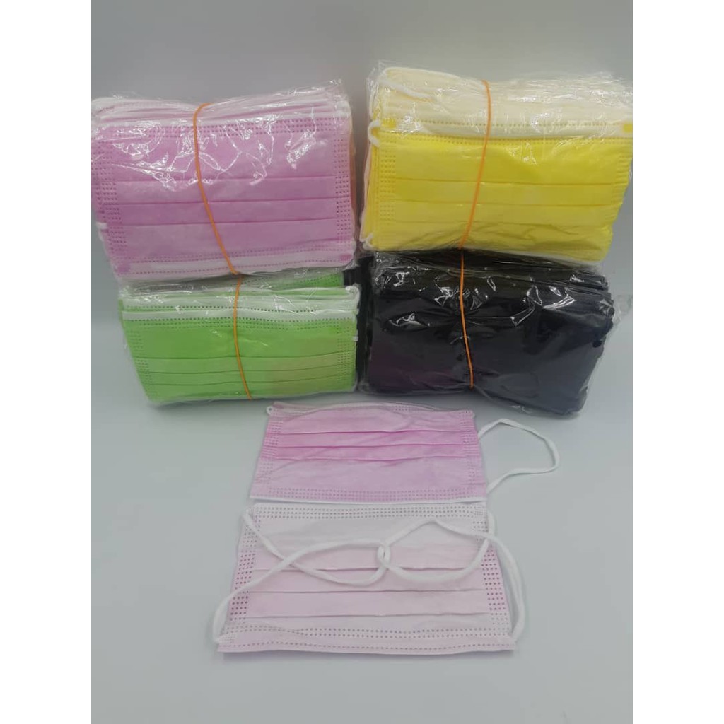 Headloop mask COLOUR kids 3 ply hijab mask headloop kids mask 3 ply ...