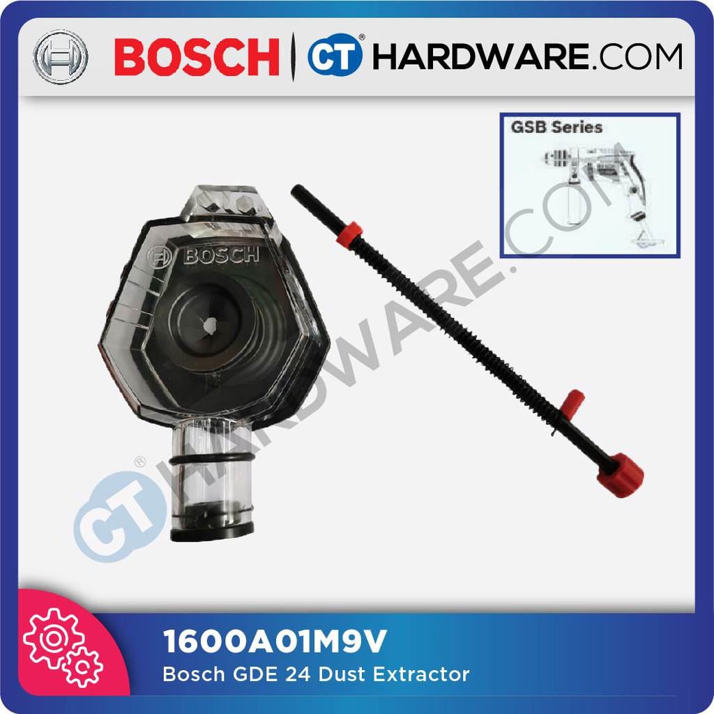 BOSCH DUST DUST EXTRACTOR GDE 24 (1600A01M9V) | Shopee Malaysia