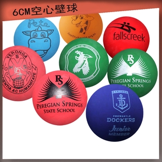 60mm hollow elastic ball rubber hollow ball rubber handball rubber ...