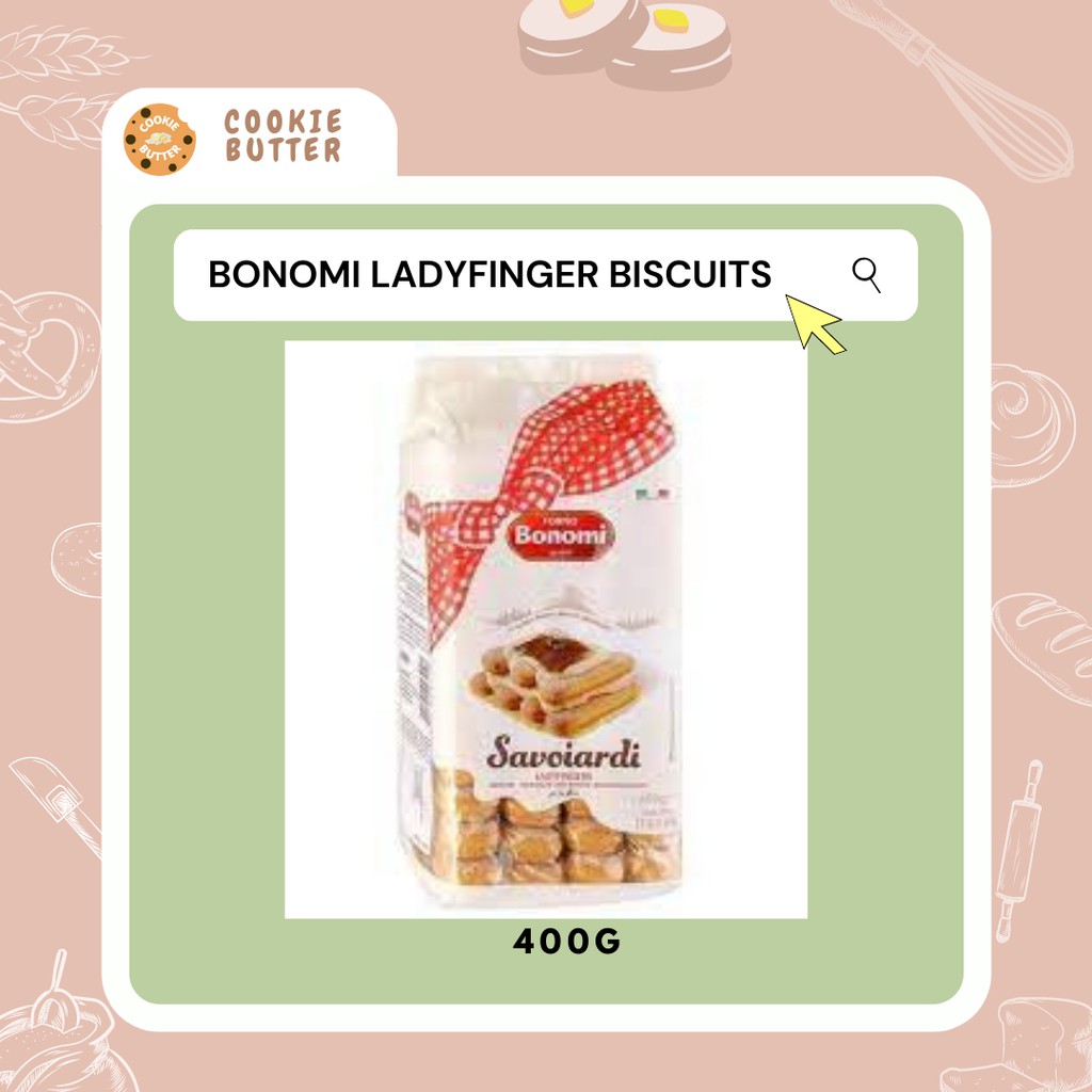 Bonomi Lady Finger Biscuits 400g | Shopee Malaysia