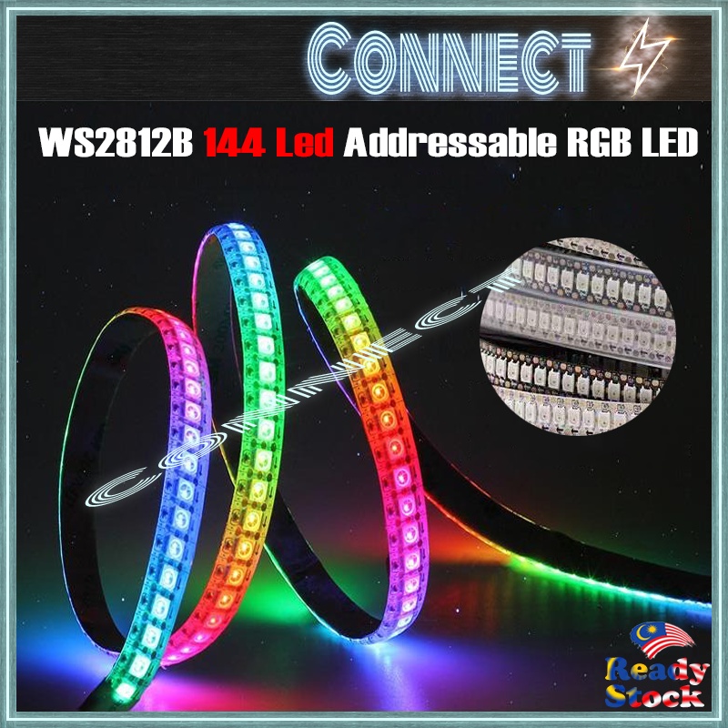 ARGB WS2812B 144Leds Led Light Strip 5v ARGB Led Strip WS2812B ...