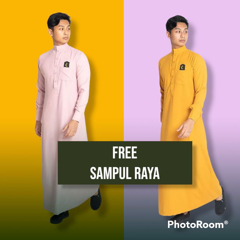 🔥PROMO🔥JUBAH RAYA HAJI🔥JUBAH PREMIUM SLIMFIT GERMANY COTTON🔥 | Shopee ...