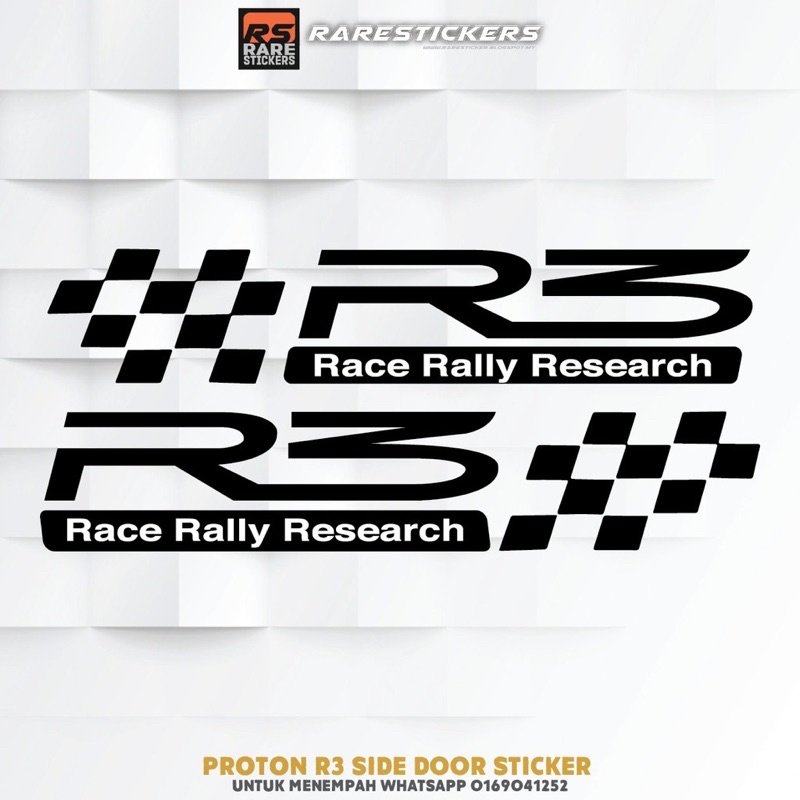 Sticker Pintu PROTON R3 FLAG SATRIA SAGA PERSONA GEN2 | Shopee Malaysia