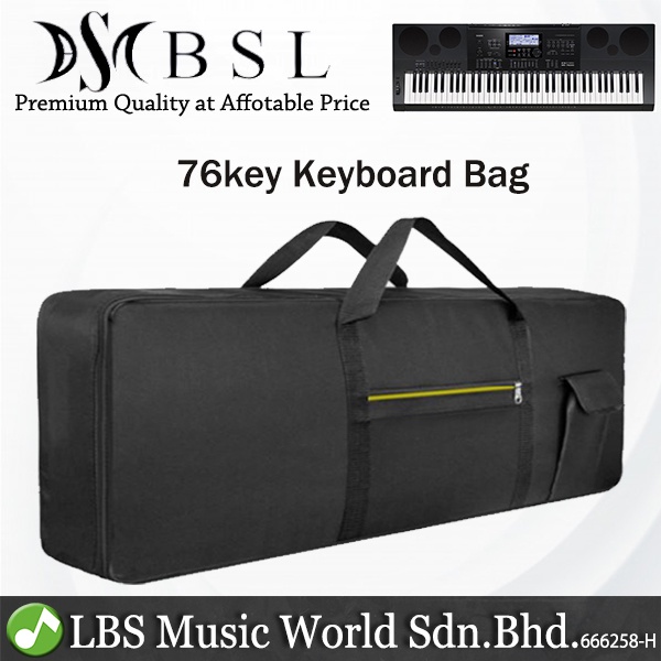 BSL 76 Key Keyboard Bag Padded Backpack For Music Electric Keyboard ...