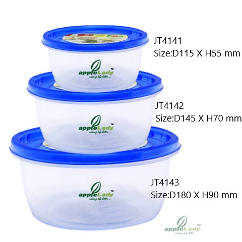 Applelady Round Food Container / Storage Container | Shopee Malaysia