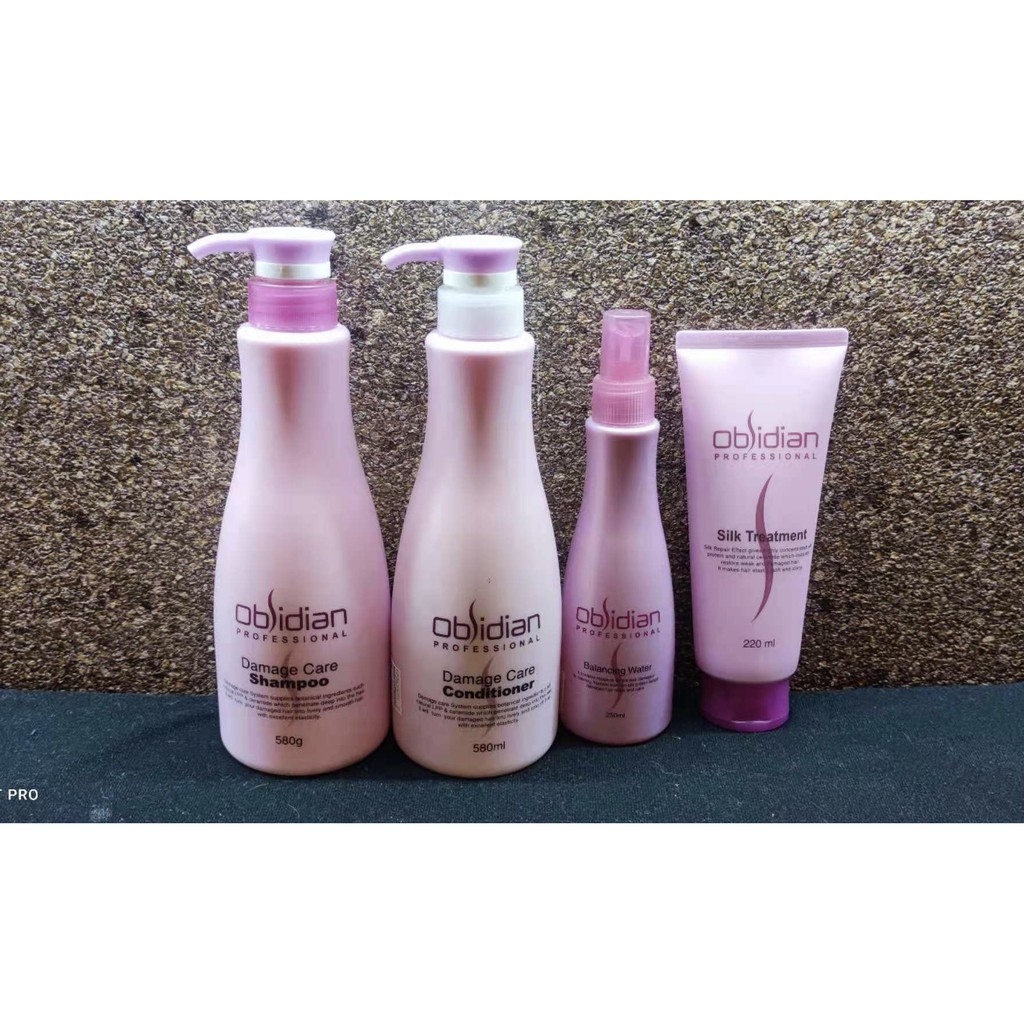 Hair003 READY STOCK Obsidian Shampoo, Conditioner, Treatment, Leave-in ...