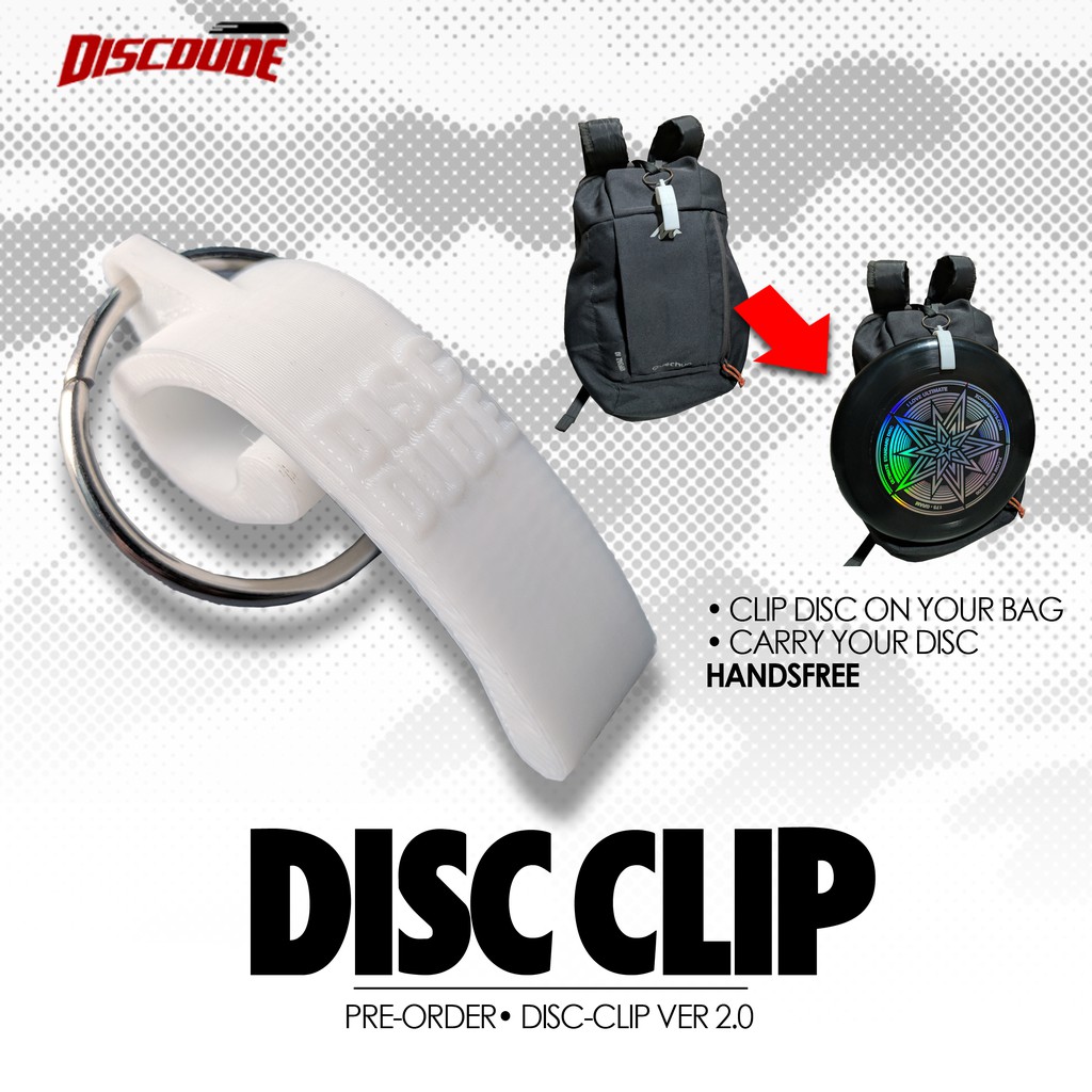 Disc-clip Version 2 for Ultimate Frisbee (PRE-ORDER) | Shopee Malaysia