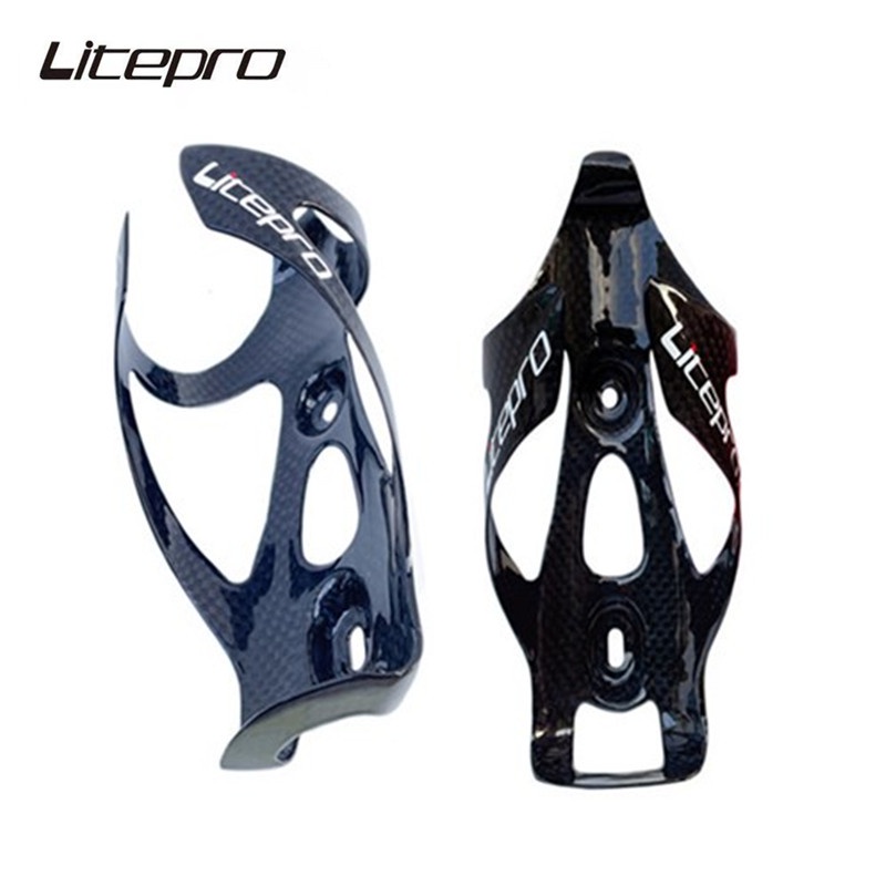 Litepro Folding Bicycle Full Carbon Fiber Glossy Matte Water Bottle ...