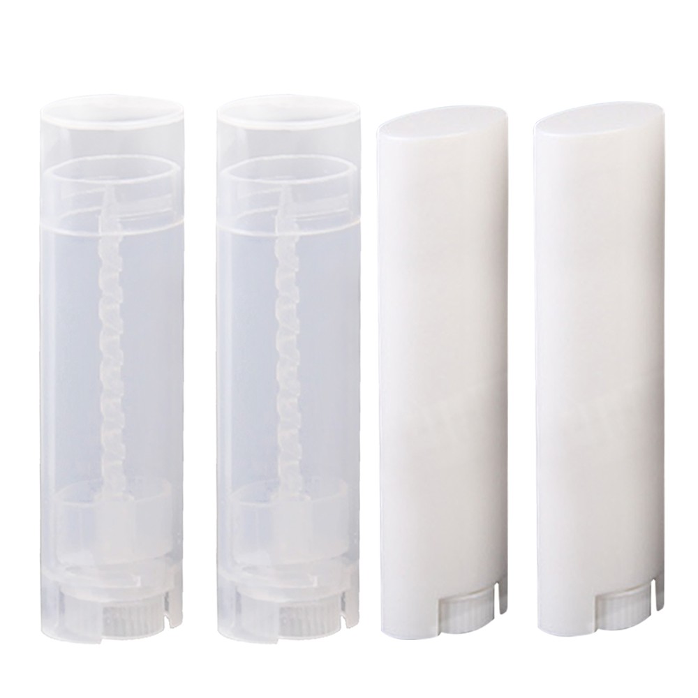 Refillable plastic tubes for lip balm, 20 round lipsticks. | Shopee ...
