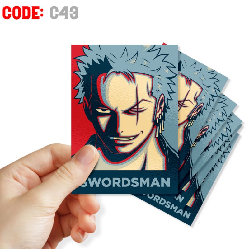 C3 - Sticker Waterproof Cartoon Anime ( One Piece ) | Shopee Malaysia