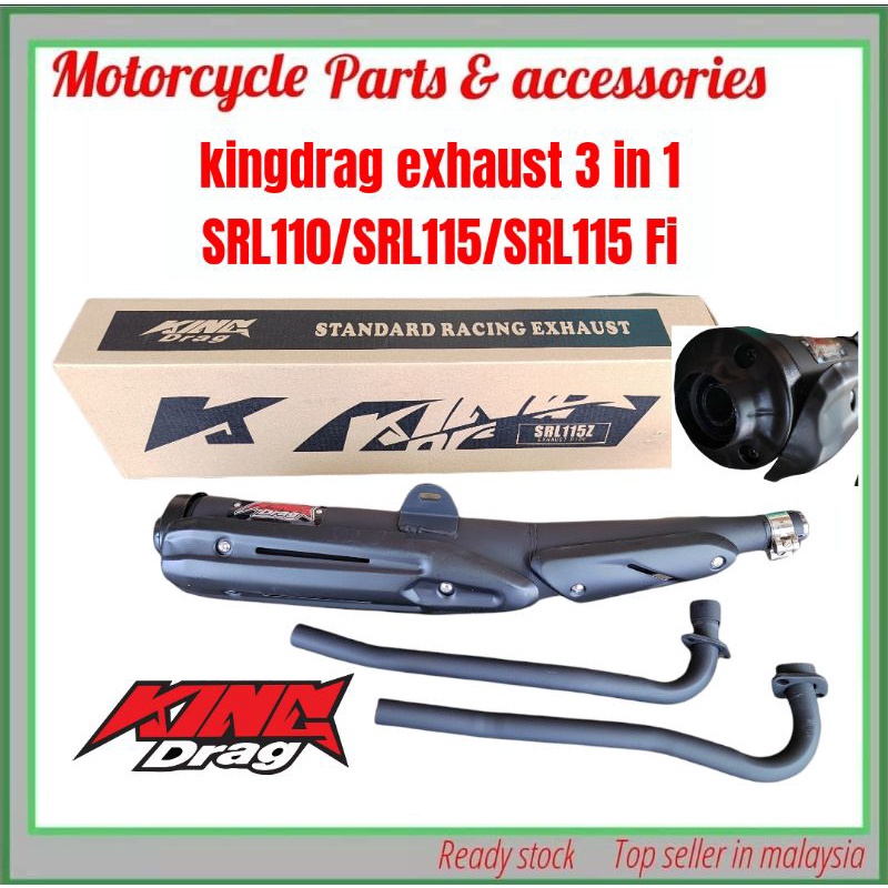 kingdrag exhaust SRL110 SRL115 SRL115 Fi lagenda CUTTING STANDARD EKZOS ...
