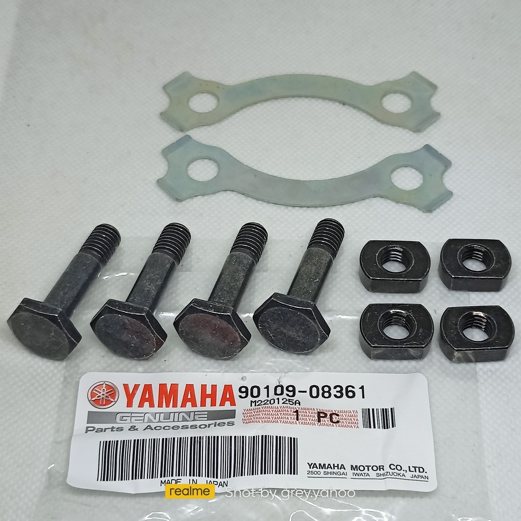Yamaha RXZ Skru Washer Nut Spoket Sproket Sprocket Original Japan ...