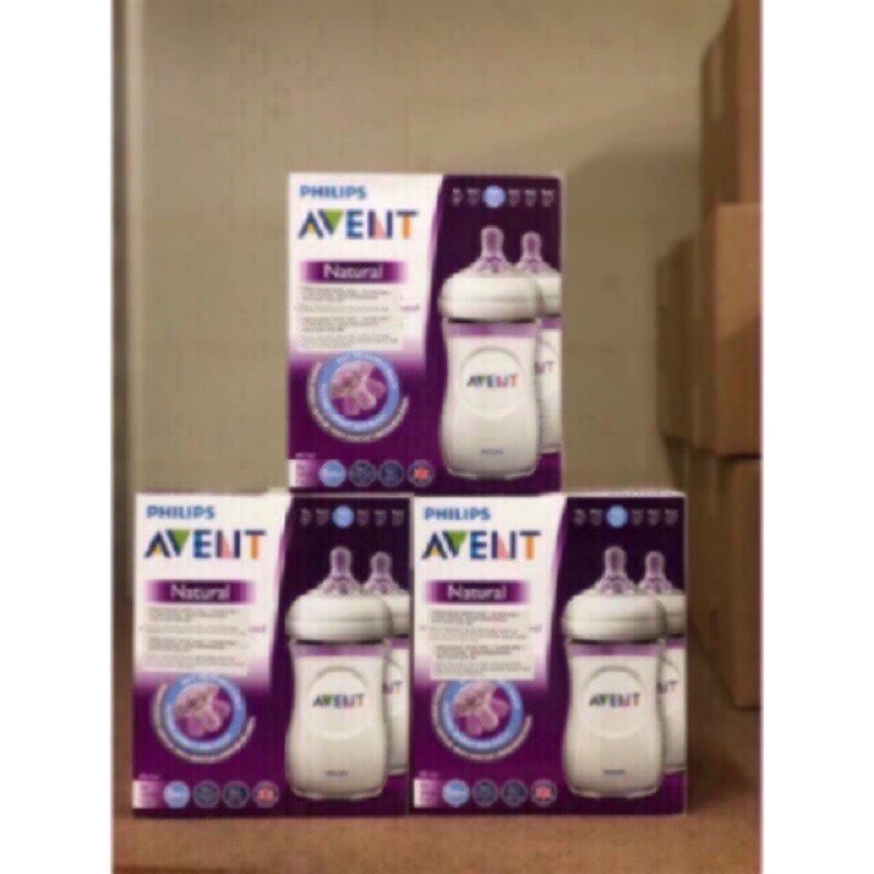 ORIGINAL AVENT NATURAL BOTTLE 9OZ/260ML (2 Bottles) READY STOCK MALAYSIA | Shopee Malaysia