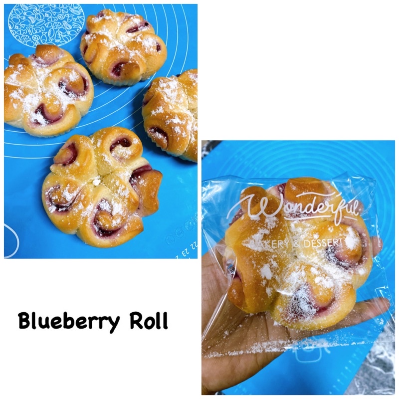 Roti blueberry Roll Homemade | Shopee Malaysia