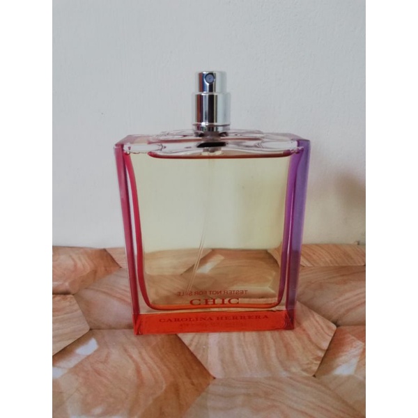 Original tester perfume Carolina Herrera Chic for women | Shopee Malaysia