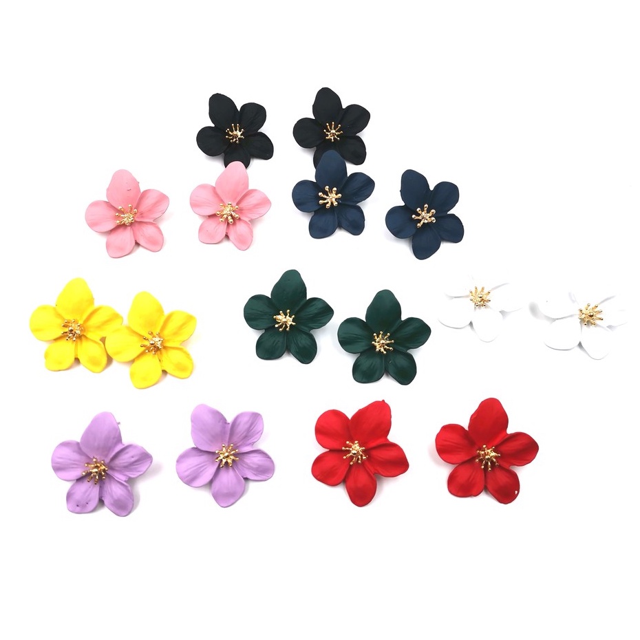 Earrings Flower Beautiful Floral Jewellery Studs Accessories Woman ...