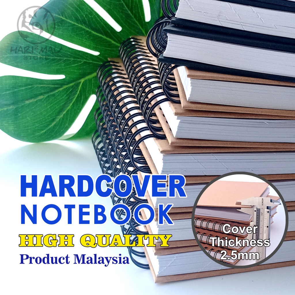 High Quality Hardcover Notebook, A5 Notebook，精装版笔记簿，精美笔记本 | Shopee Malaysia