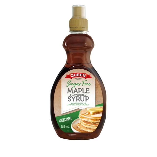 QUEEN SUGAR FREE MAPLE FLAVOURED SYRUP 355ML | Shopee Malaysia