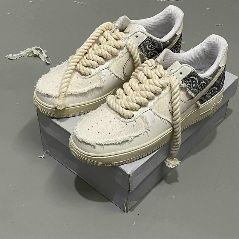 (Cheap) Cat&soft X Air For One Travis Scott Best Sneakers In Blue (Sewn ...