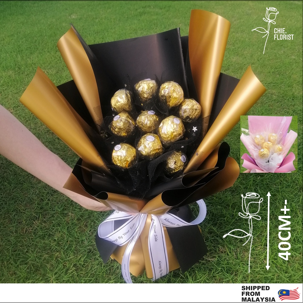 Ferrero Rocher Bouquet Chocolate Bouquet Gift Convo Bouquet Birthday ...
