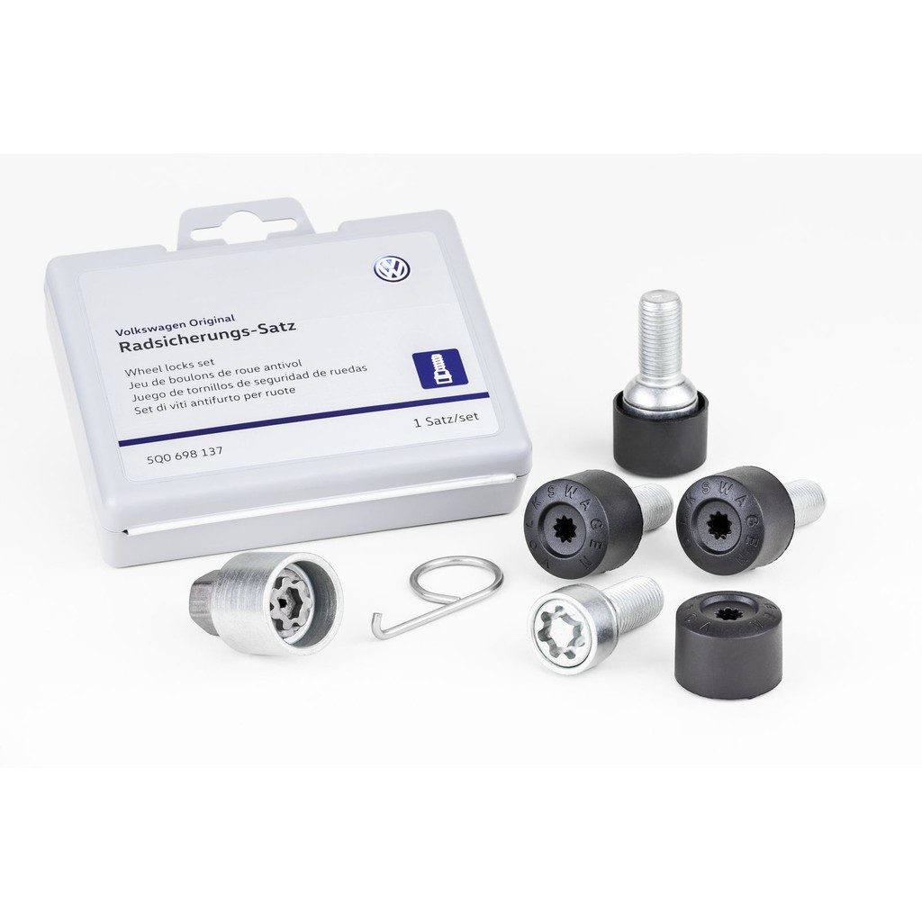 Genuine Volkswagen Locking Wheel Bolt Anti-Theft Wheel Studs Wheel Lock ...