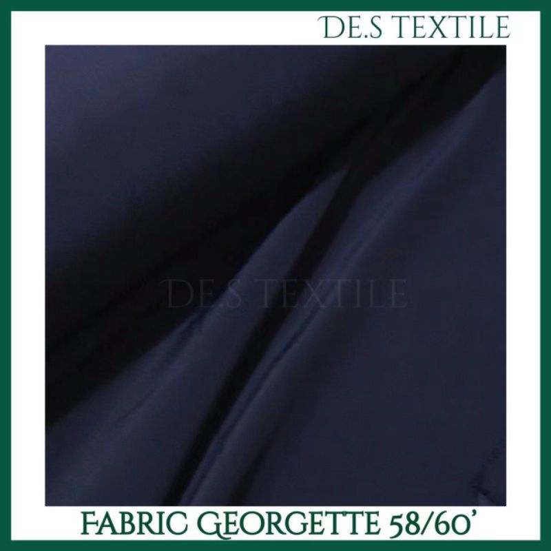 Fabric Georgette 58/60' (1meter) | Shopee Malaysia
