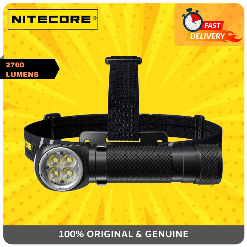 🔥100% ORIGINAL🔥 Nitecore HC35 2700 Lumen Headlamp | Shopee Malaysia