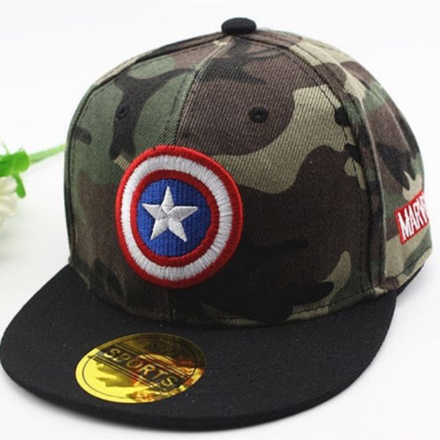 Topi kanak2 camo captain america | Shopee Malaysia