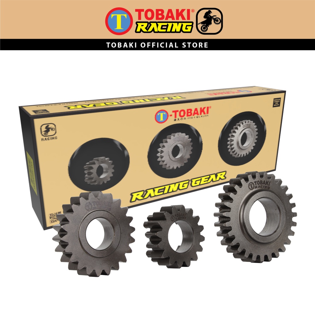 TOBAKI RACING GEAR (3PCS) EX5 DREAM/EX5 2ND-16T 3RD-27T 4TH-22T / 2ND-16T , 3RD-27T , 4TH-23T ...