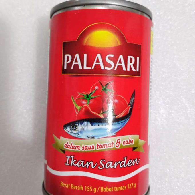 Palasari SARDEN TOMATO SAUCE & CABE 155G | Shopee Malaysia