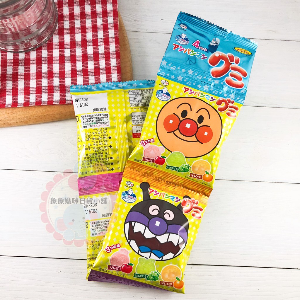 Elephant Mommy Japan FUJIYA Anpanman Jelly Four Packs QQ Japanese Snacks Imported | Shopee Malaysia