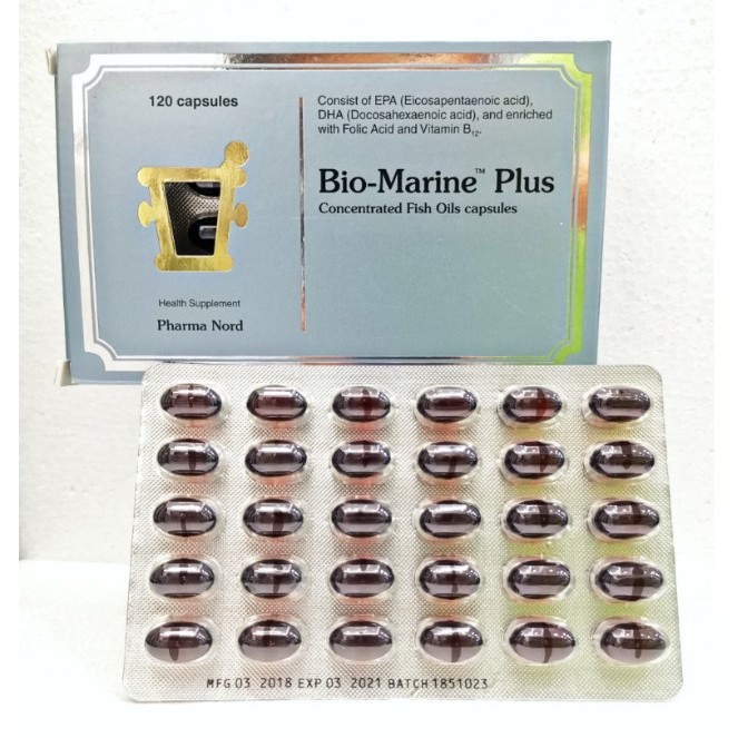 Bio-Marine Plus Concentrated Fish Oils 120's EXP03/2027 | Shopee Malaysia