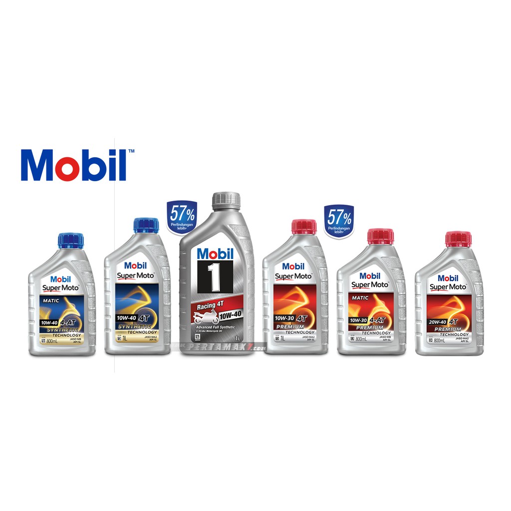 🥇MOBIL 💯 MOTOR 2T/4T 🏍️ LUBRICANT GEAR OIL (1 BTL = 120ML / 800ML ...