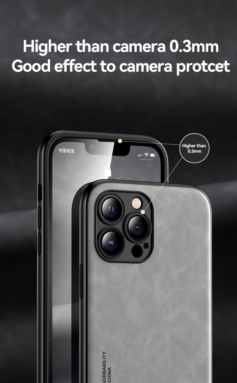 Luxury Leather Texture Shockproof Case for iPhone 16 15 14 Plus 13 12 ...