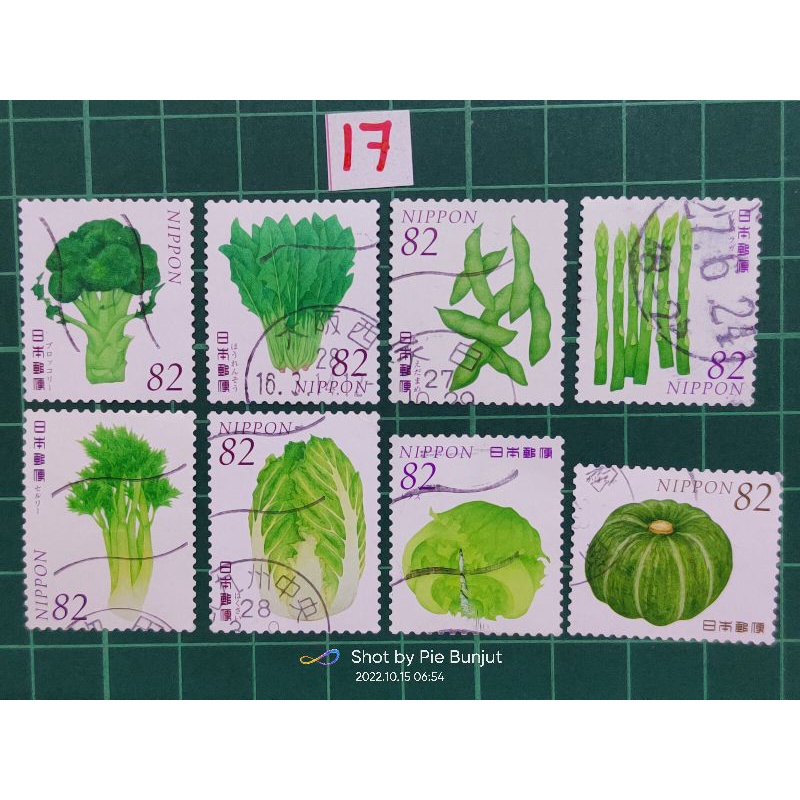 Japan stamps. USED. vegetables | Shopee Malaysia