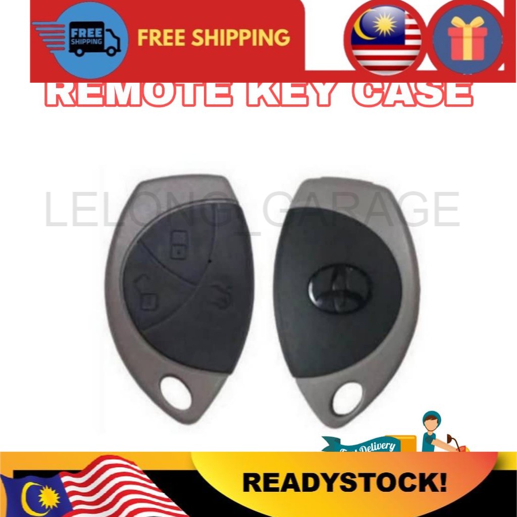 TOYOTA Car Alarm Remote Control Key Cover Cobra Case (3button) | Shopee ...