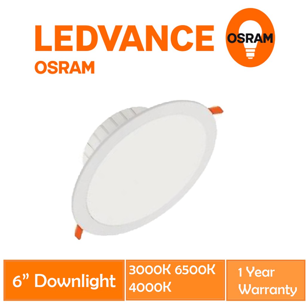 Osram 6" Downlight Ledvance Ledvalue 10.5W 3000K/4000K/6500K Home LED Light Bulb | Shopee Malaysia