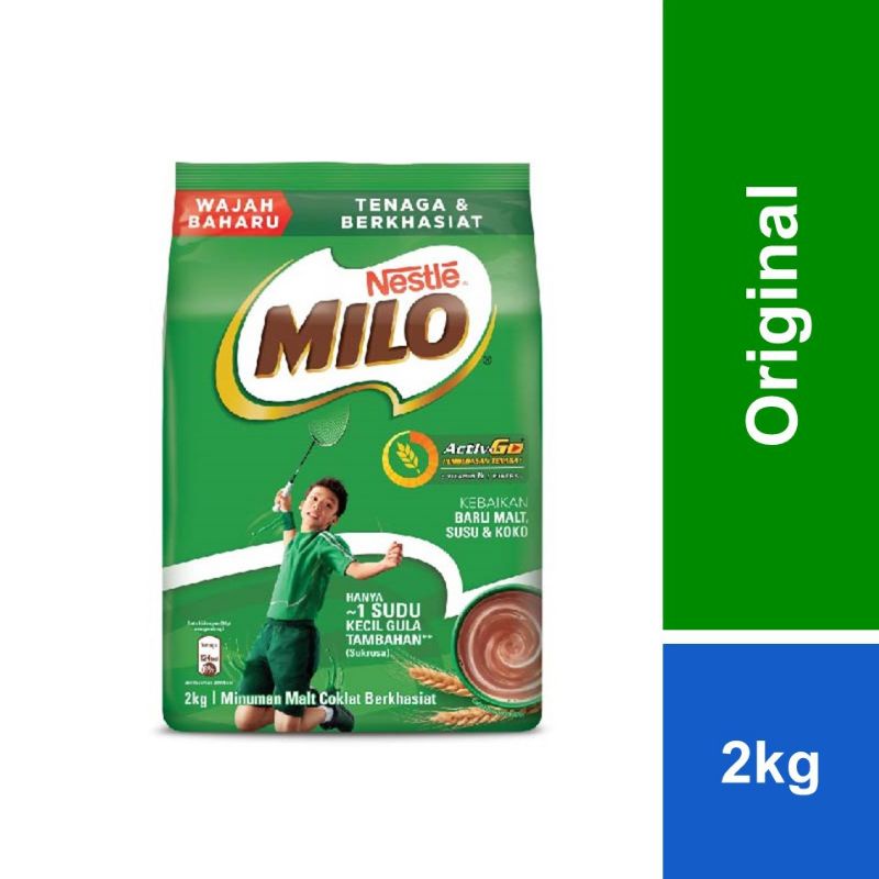 Nestle milo tin 1.5kg/milo soft pack 1kg/2kg | Shopee Malaysia